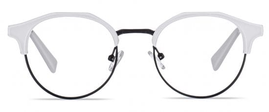 White glasses: for a pristine chic image this summer - Eyestylist